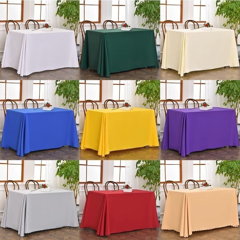 Conference Tablecloth Rectangular Stall Business Hotel Table Cover ...