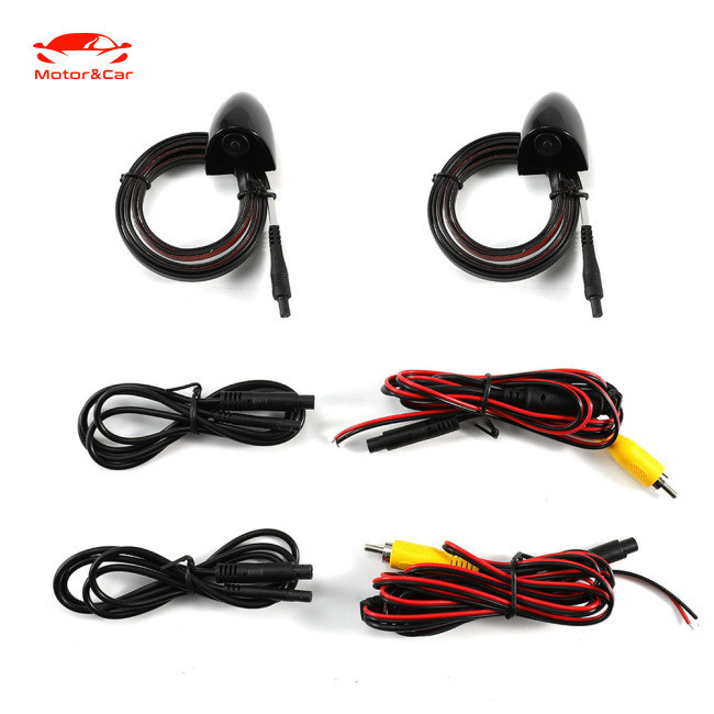 jianting Side Mount Backup Camera, Left Right Side View Blind Spot ...