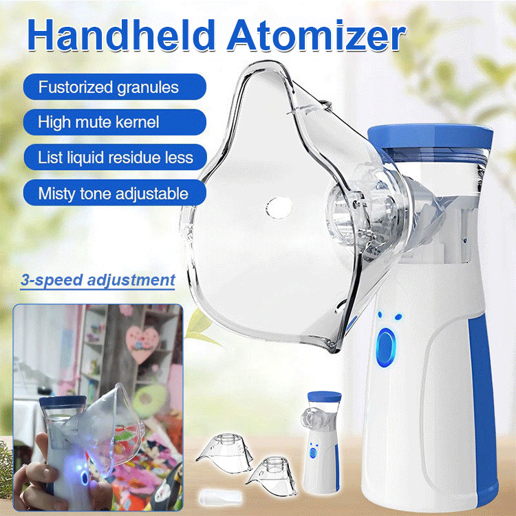 Portable Handheld Micro Mesh Nebulizer Spray Meter Ultrasonic Nebulizer ...