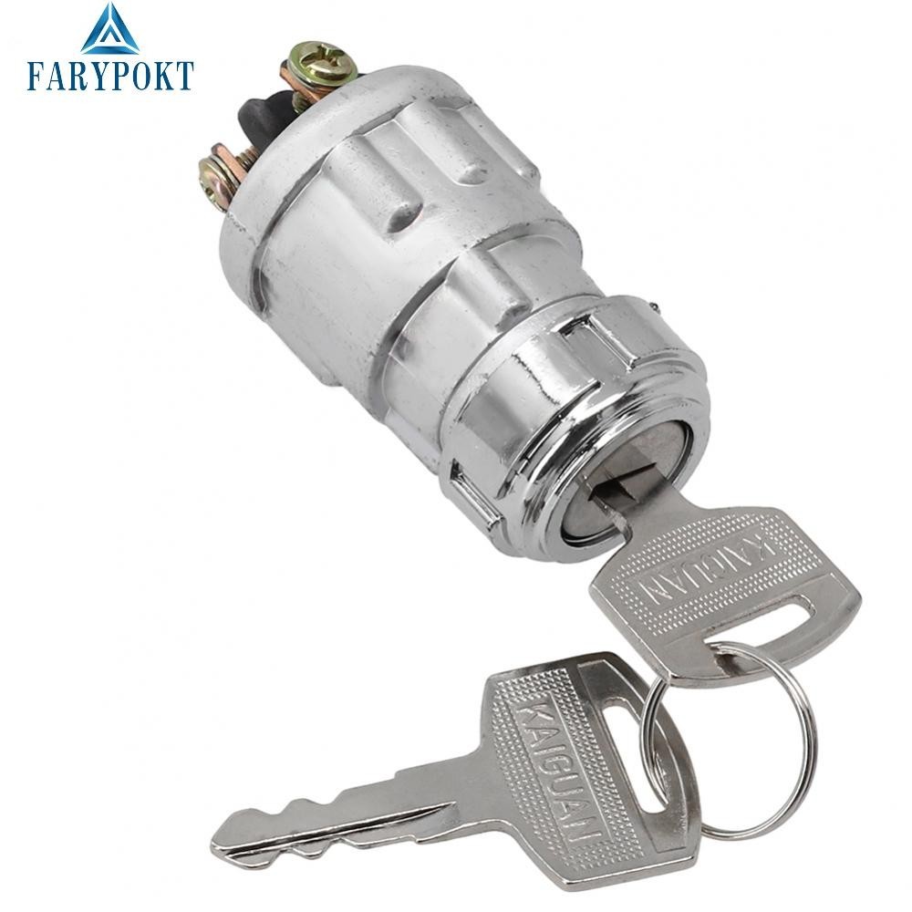 Aluminum Ignition Starter Switch Universal Fit 3 Position Universal ...