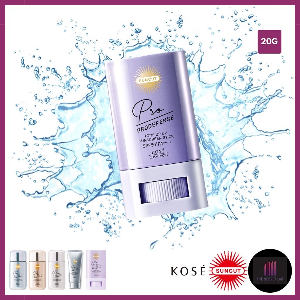 KOSE | SUNCUT Prodefense Sunscreen Series - Tone Up UV Stick SPF50+ PA ...