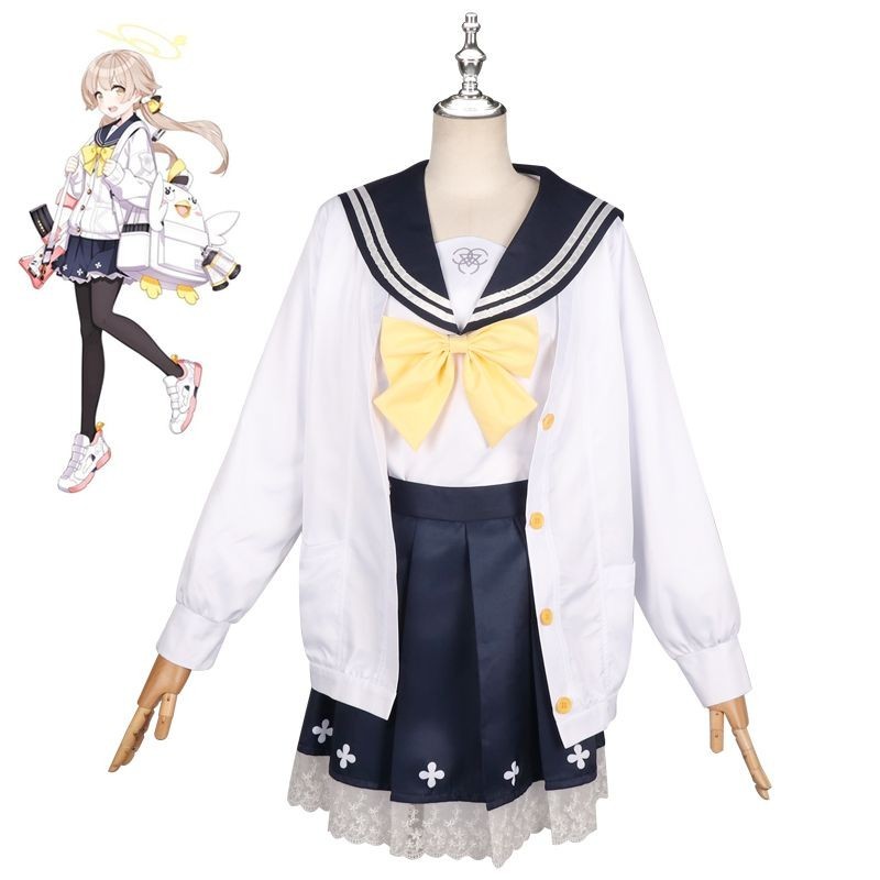 [Anime Women's Clothing cos] Blue File cos Clothing Ribumei cos ...