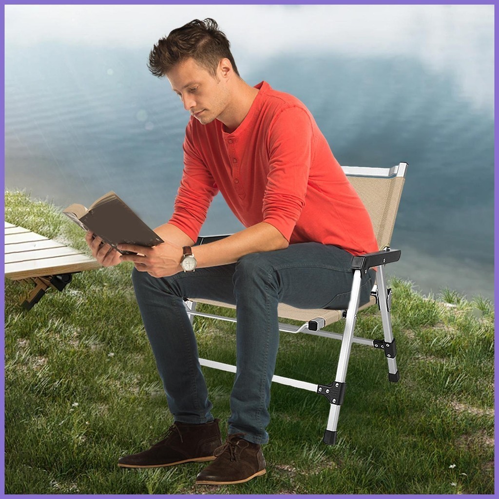 Foldable Picnic Chair Portable Beach Chair Outdoor Chair Patio Chair ...