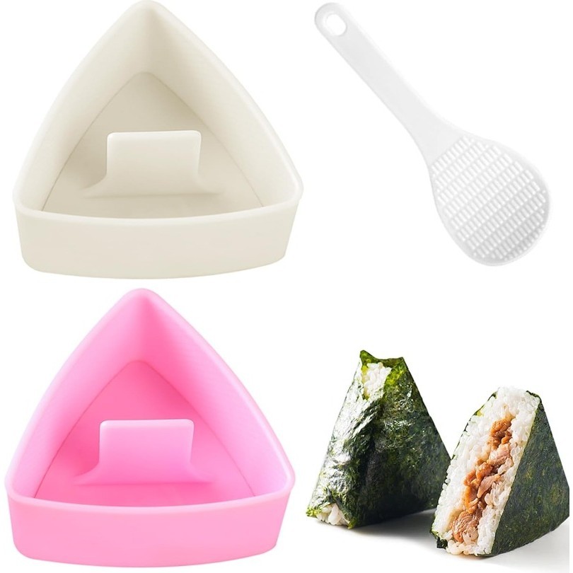 Portable Triangle Sushi Mold Bento Onigiri Seaweed Rice Ball Triangle Rice Ball Sushi Makers ...