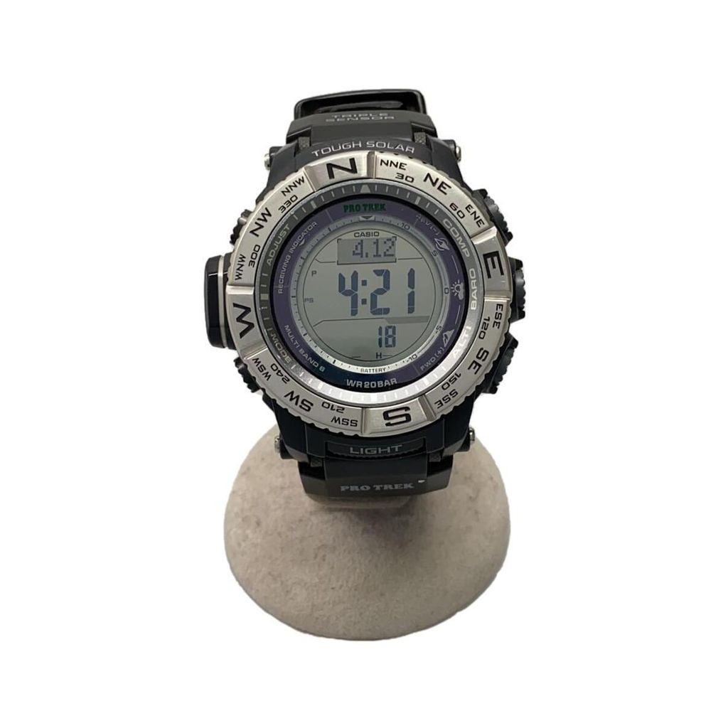 CASIO Men's Solar Watch Protrek Digital Black | Shopee Malaysia