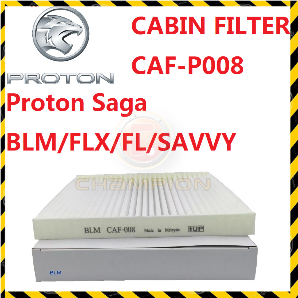 Air Cond / Cabin Air Filter Proton Saga BLM/FLX/FL/SAVVY CAF-P008 ...