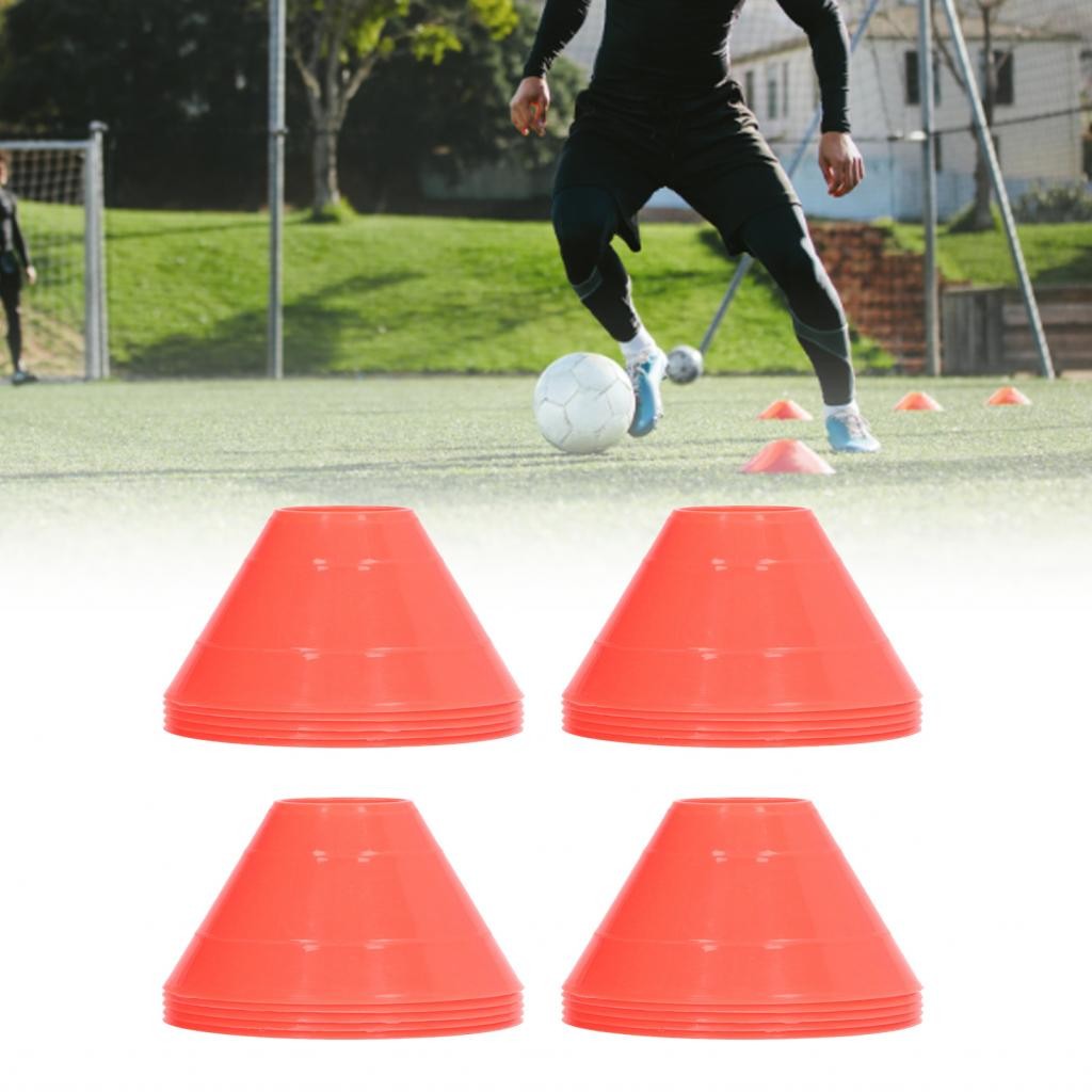 Jingcc Soccer Training Pins Set of 20 Heavy Duty Multipurpose Cones ...
