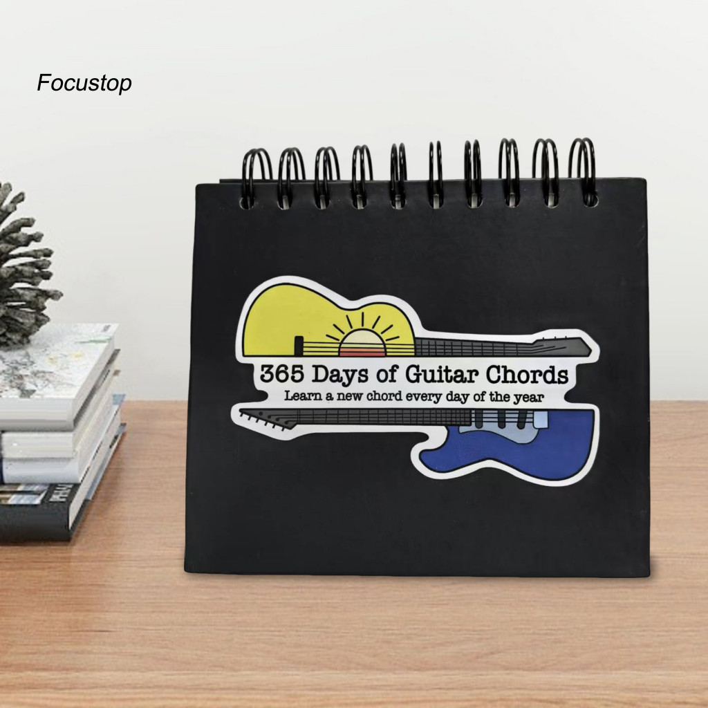 FOCUS Quirky Music Planner High Quality Paper Calendar 365 Days of ...