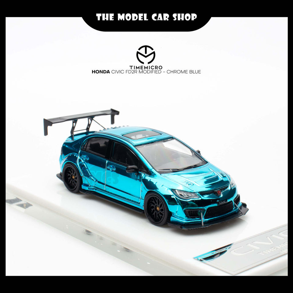 [Time Micro] Honda Civic FD2R Modified - Chrome Blue | Shopee Malaysia
