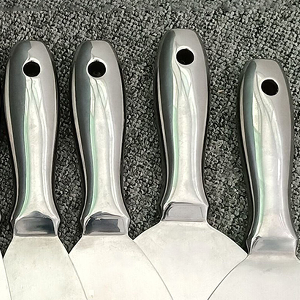 One-Piece Stainless Steel Putty Knife Paint Scraper Tool Putty Scraper ...
