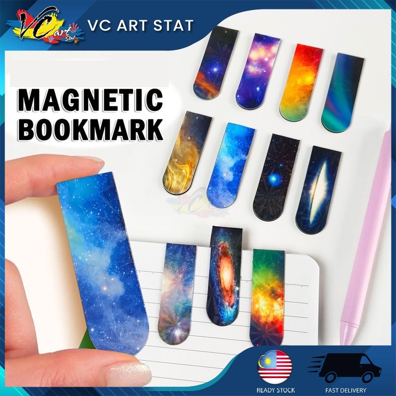 Vc Art Space Design Magnetic Bookmarks Penanda Buku Magnet Stationery ...