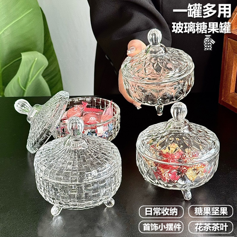 [98% Penilaian Positif] Balang Kaca Gaya Perancis Balang Penyimpanan ...