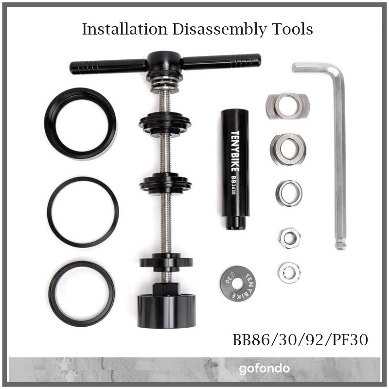 Bicycle Bottom Bracket Tools Alloy Bearing Press Shaft Installation ...
