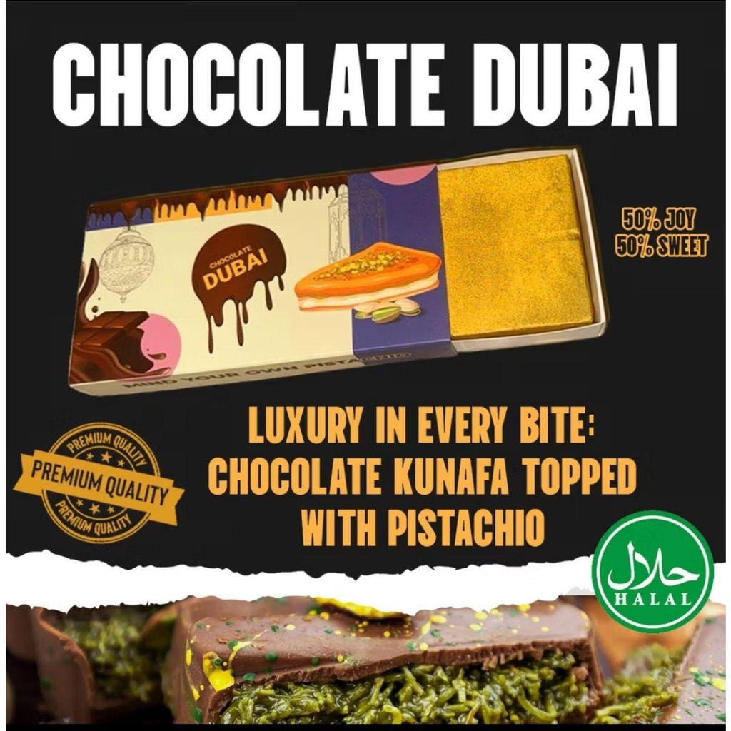Kunafa Dubai chocolate Kunafa original Kunafa Dubai pistachio Kunafa 200g+ best seiling | Shopee ...