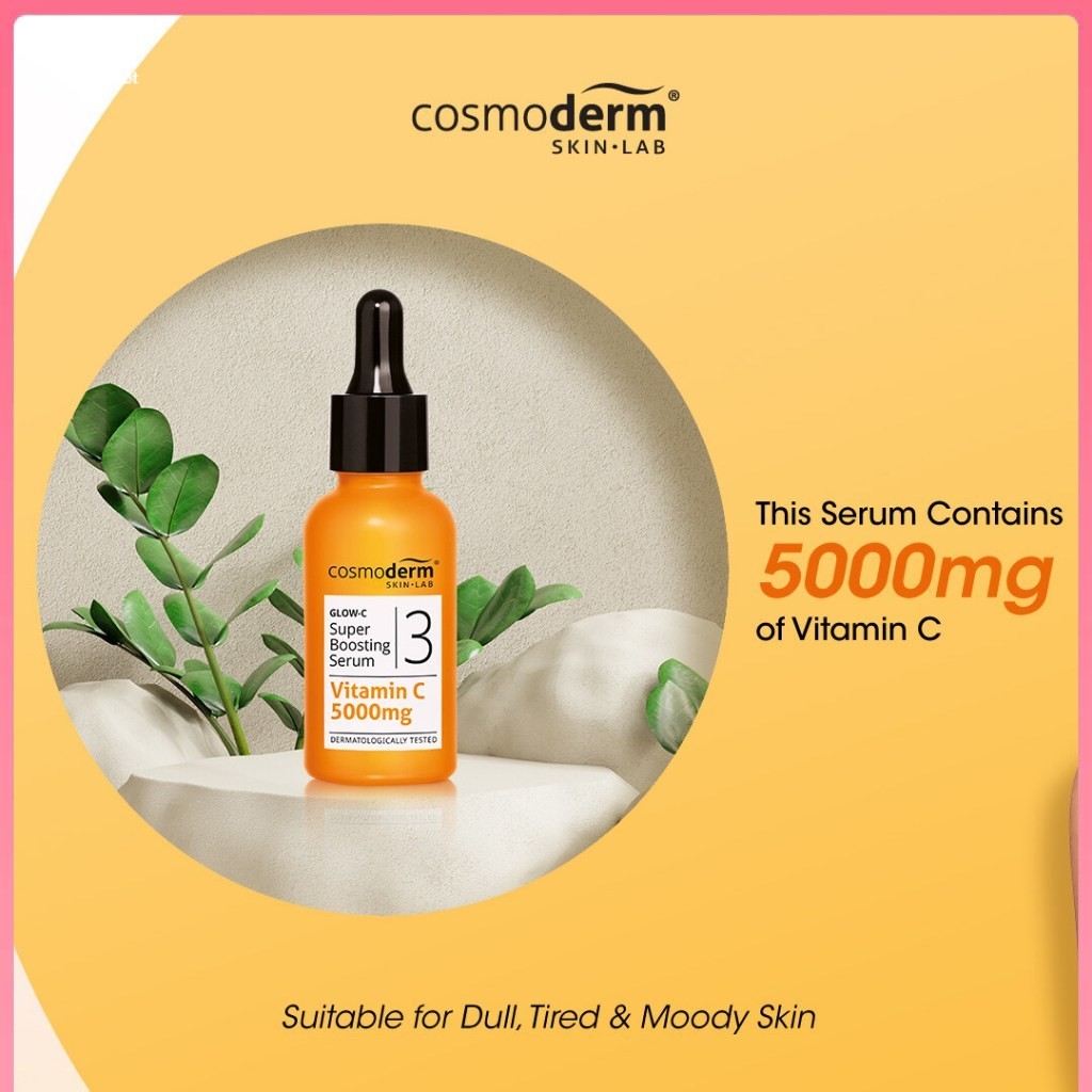 COSMODERM Glow-C Super Boosting Serum (15ml) | Shopee Malaysia