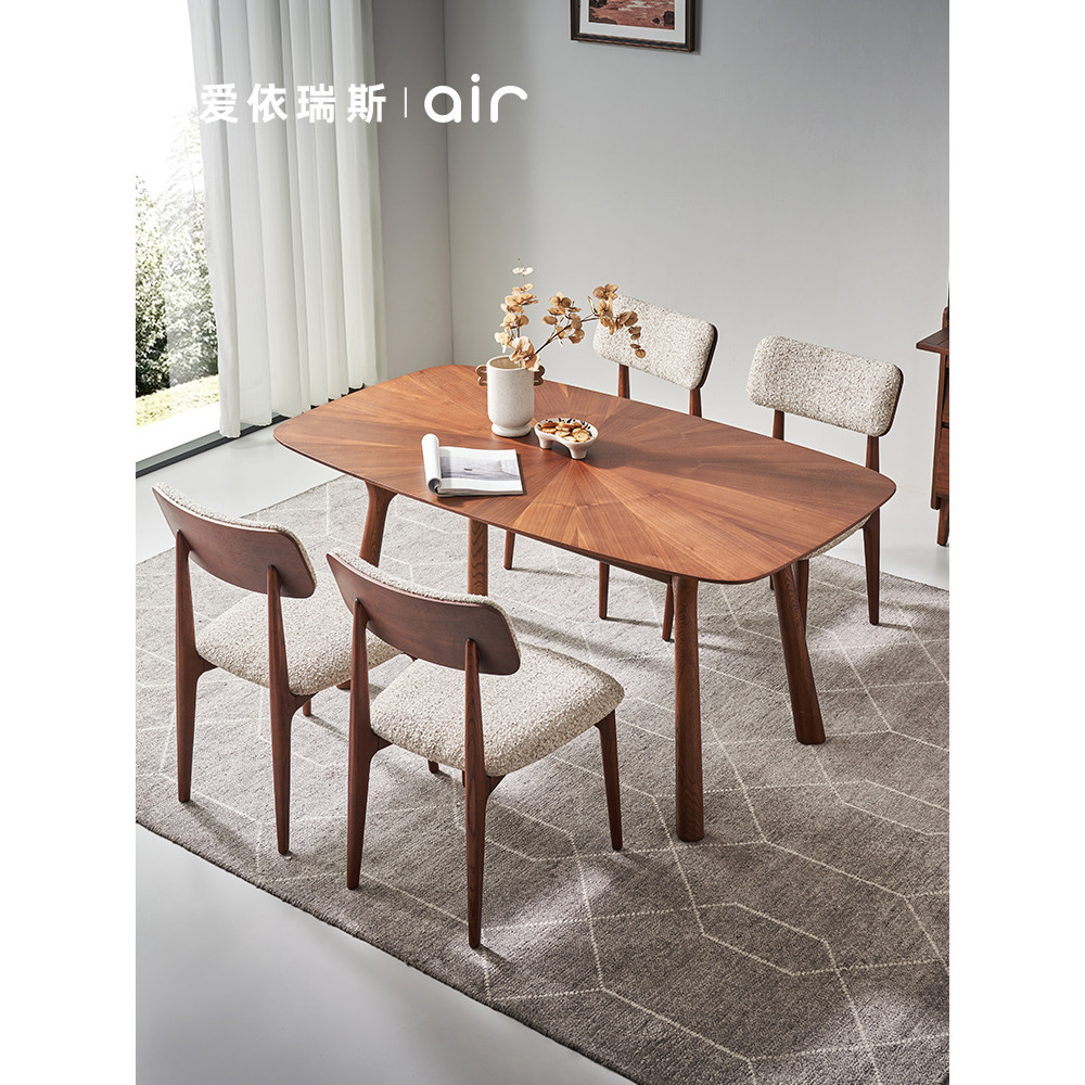 Aiyi Rui Si Itali Gaya Retro Kayu Lilin Putih Kayu Pepejal Mortise dan ...