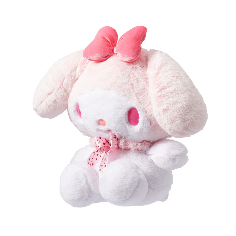 Miniso Sanrio Melody Plush Doll Toy Pillow Rabbit Doll Female Birthday ...