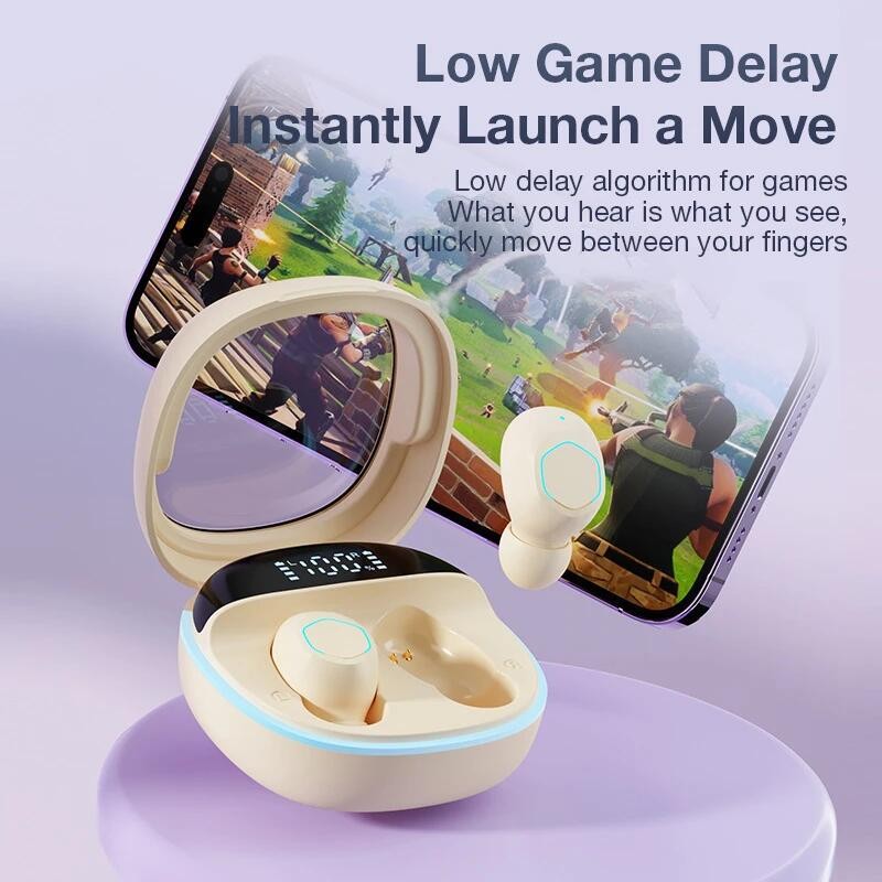 Rui Ge M41 2025 | TWS Earphone + Noise Canceling + Mini Creative Design | Shopee Malaysia