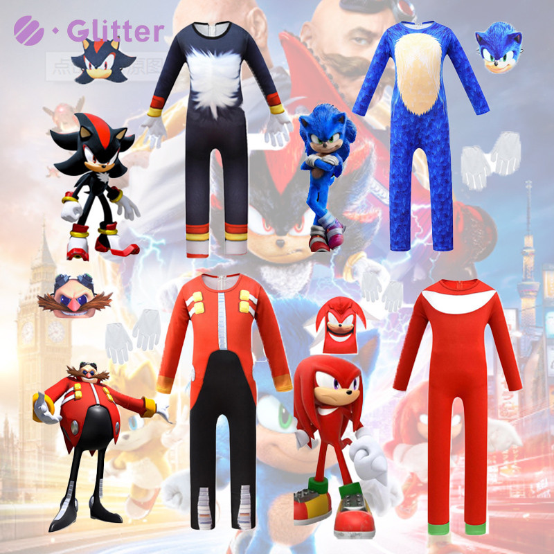 2024 New Children's Sonic the Hedgehog 3 Cosplay Costume Dr. Eggman for ...