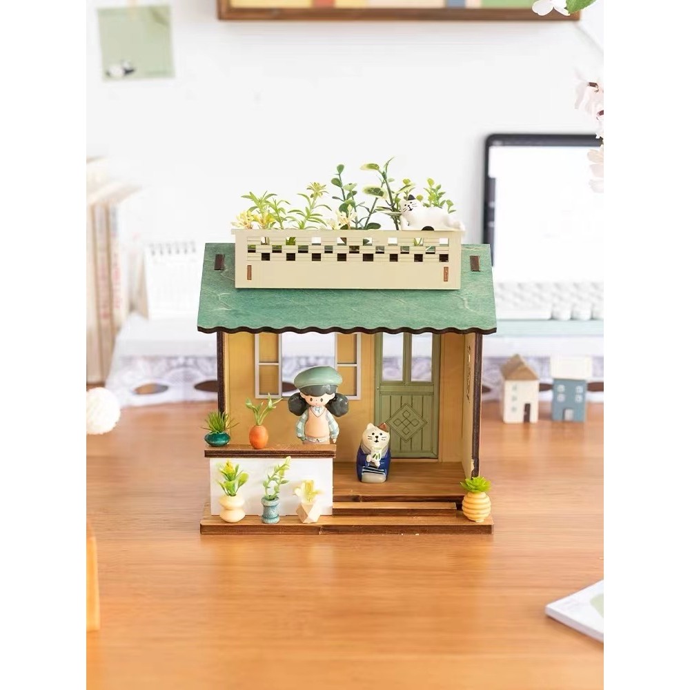 High-End Niche Entrance Decoration Mystery Box Landscaping Computer ...