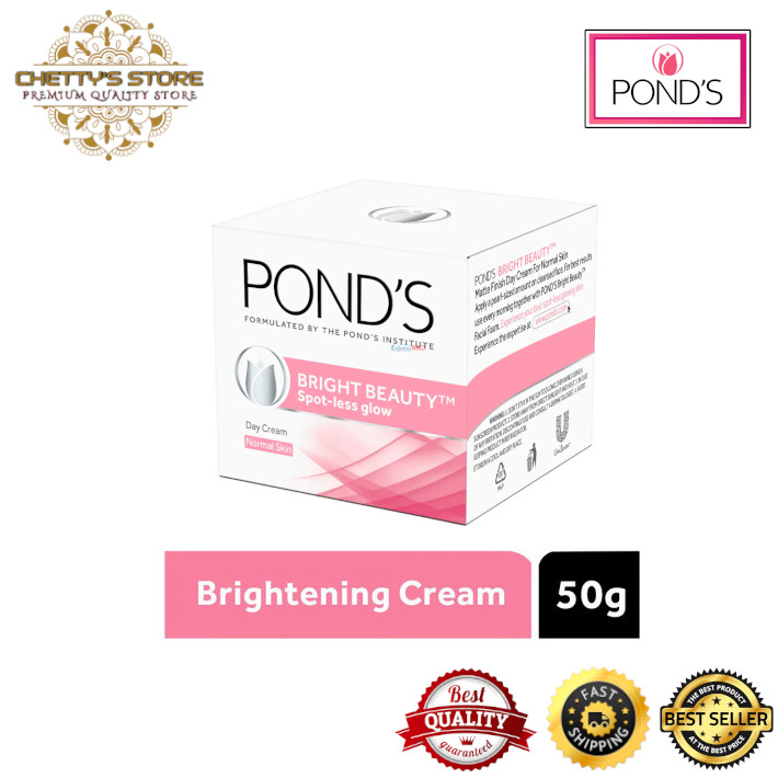 Ponds Bright Beauty Spot-less Glow Day Cream (50g) | Shopee Malaysia
