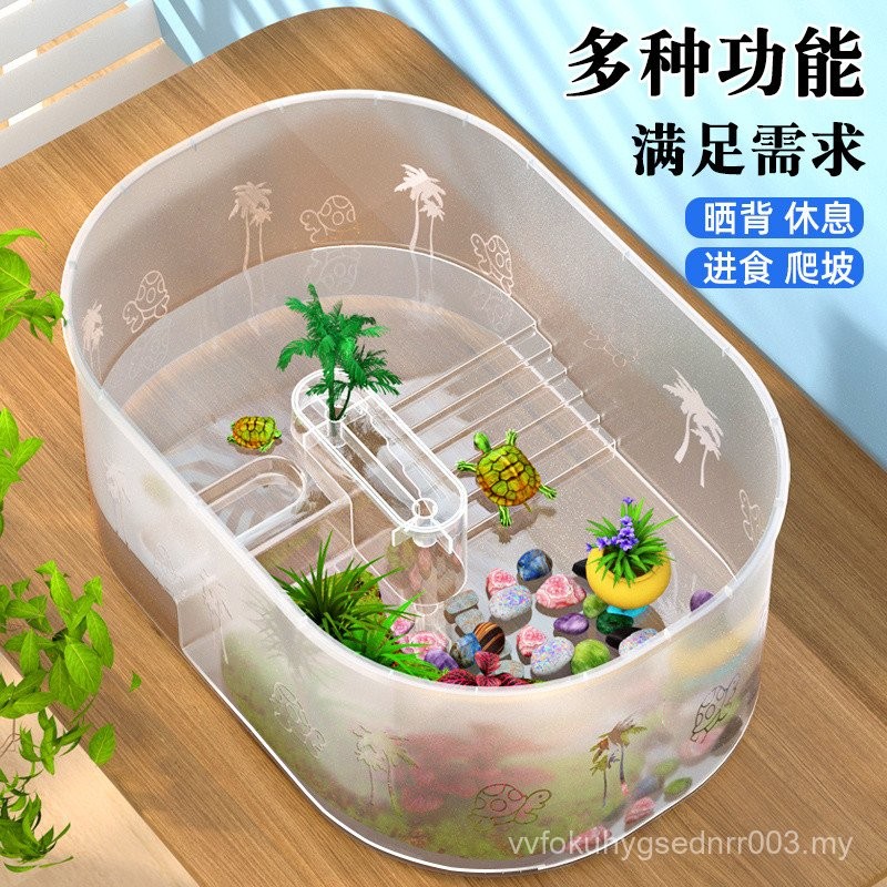Beginners Getting Started Turtle Tank Landscaping Ecological Turtle ...