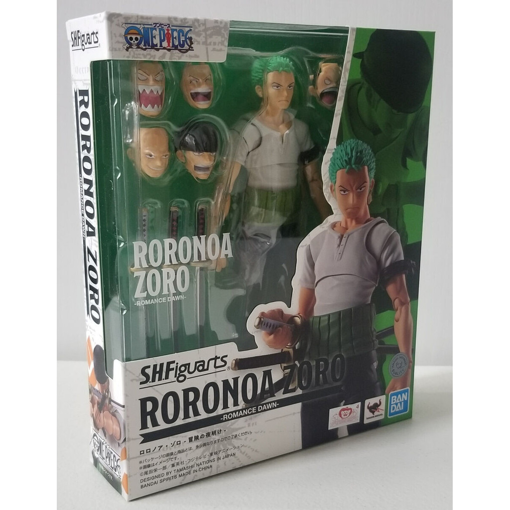 Bandai S.H.Figuarts Roronoa Zoro Romance Dawn | Shopee Malaysia