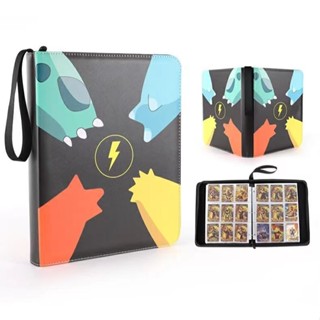【3x3】900/400pcs Cards holder Pokemon Anime Game Binder Card Holder ...