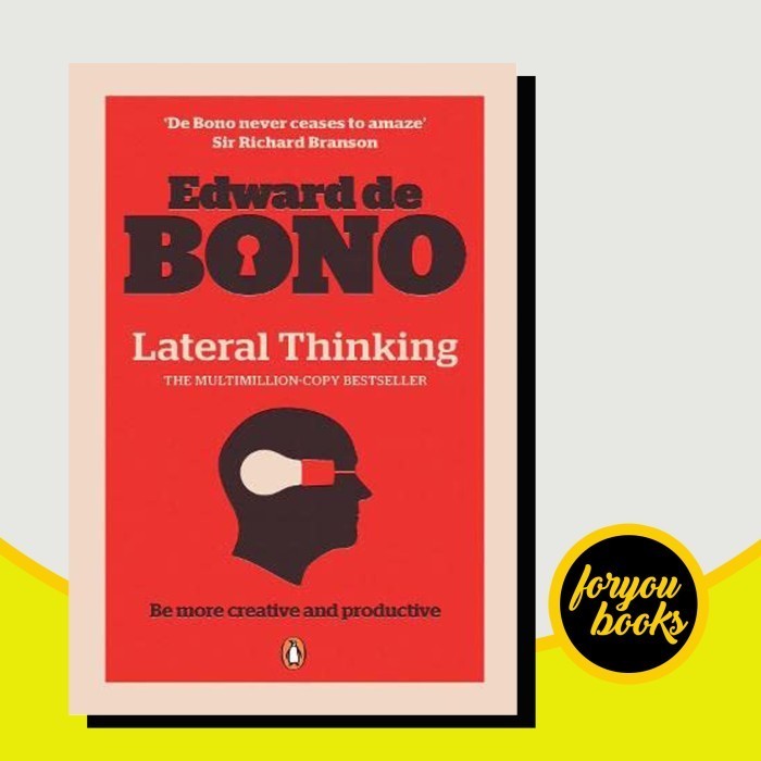 Lateral Thinking: A Textbook of Creativity Edward de Bono (books ...