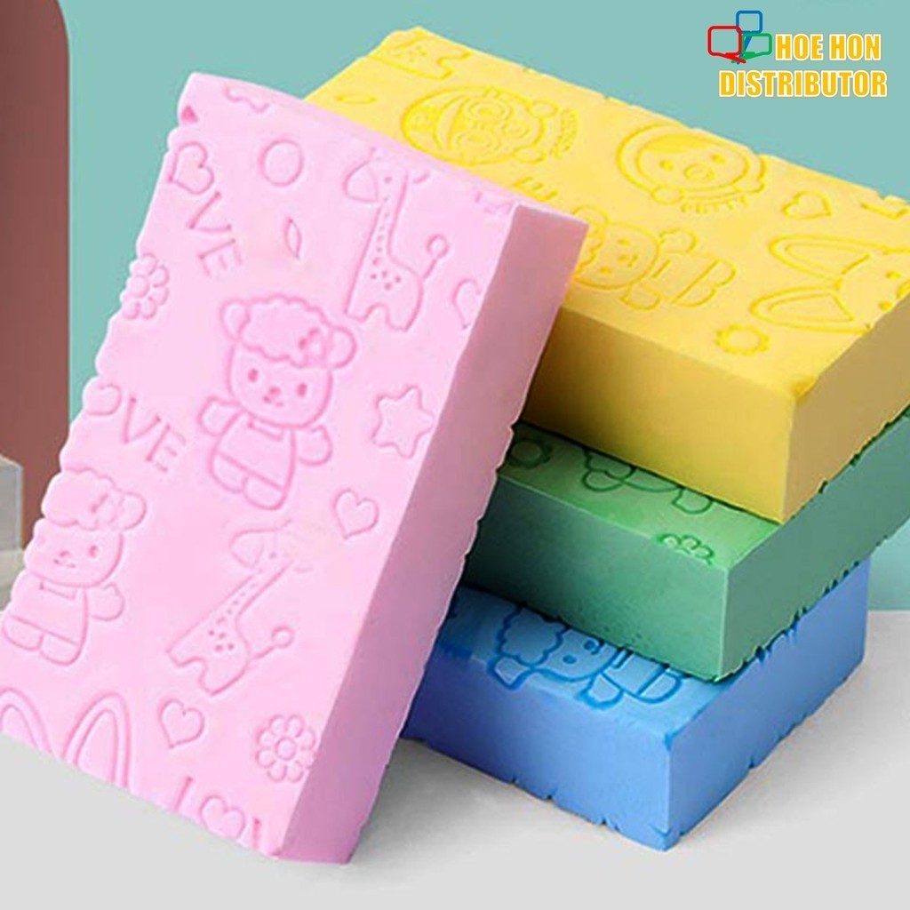 Exfoliate Bath Sponge 1pc Deep Clean Body Spa Scrub High Density ...