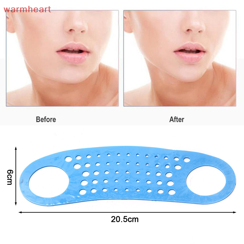 (warmheart) Silicone Face V Shape Slimming Double Chin Neck Stretch ...