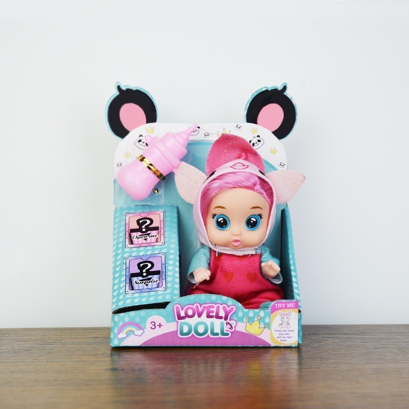 6 Inch Barbie Mini Doll With Hair, A Child Who Can Talk, Cry And Spill ...