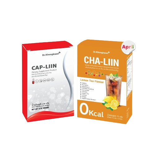 (Nutritional Supplement) Cha-Liin Chalin CAP-Liin Caplin Dr.Khongkwan Helps Drive Sodium. Reduce ...