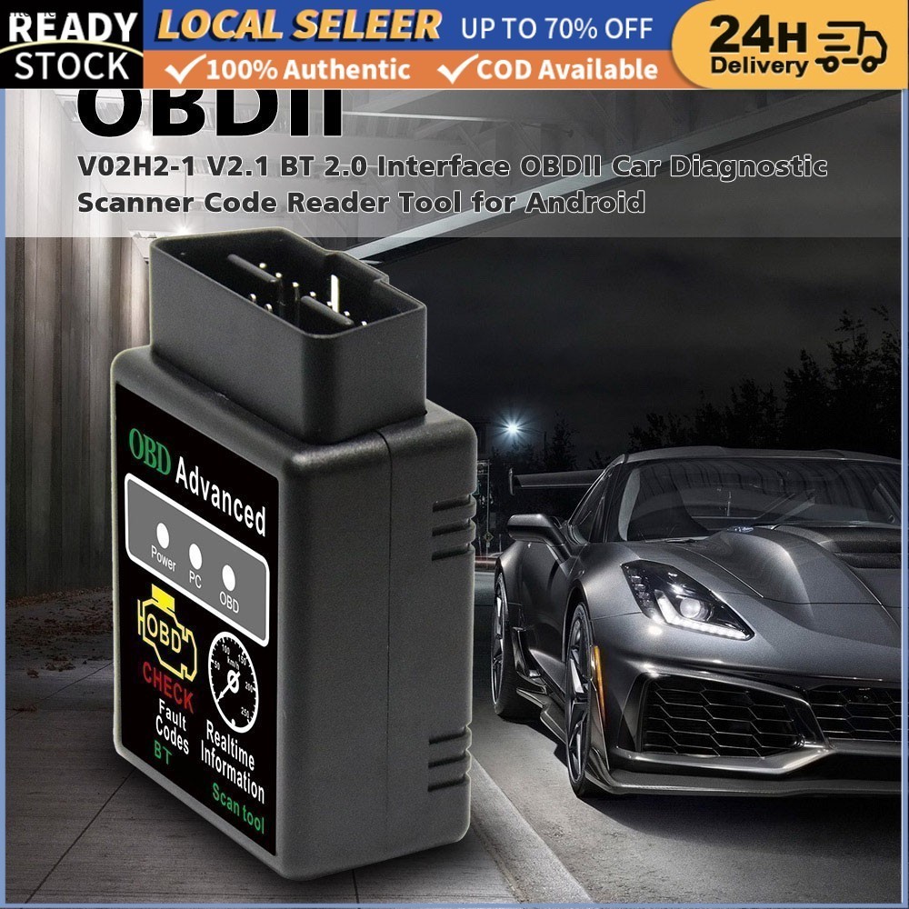 ELM 327 OBD2 V 2.1 V1.5 Bluetooth Car Diagnostic Scanner Car Auto ...
