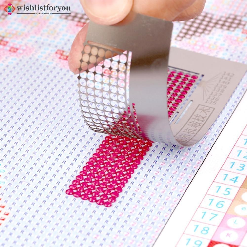 Wishlistforyou Diamond Painting Accessories Ruler Fix Tools Diamond ...