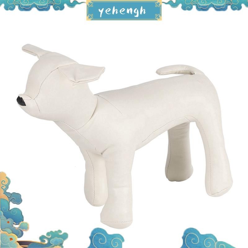Leather Dog Mannequins Standing Position Dog Models Toys Pet Animal ...