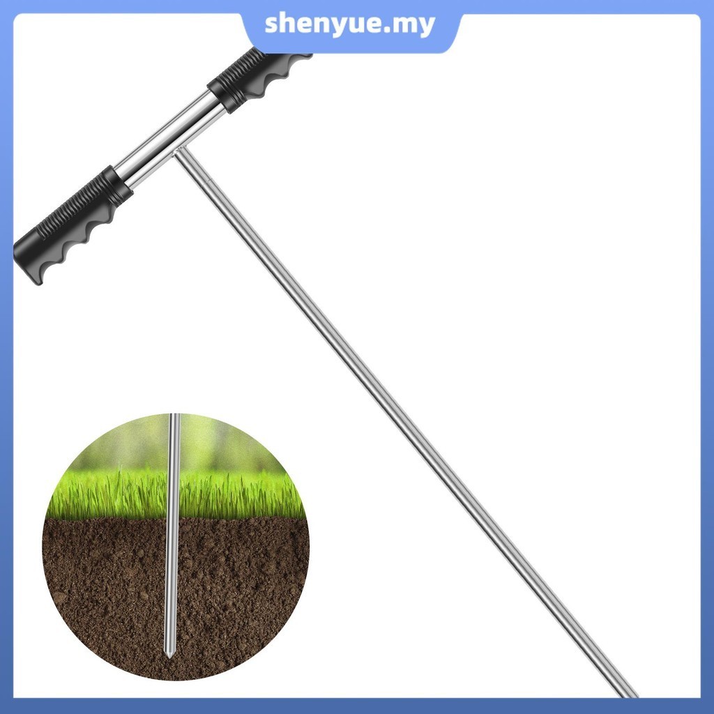 Stainless Steel Soil Probe Rod 32 to 48inch Height Adjustable Ground ...