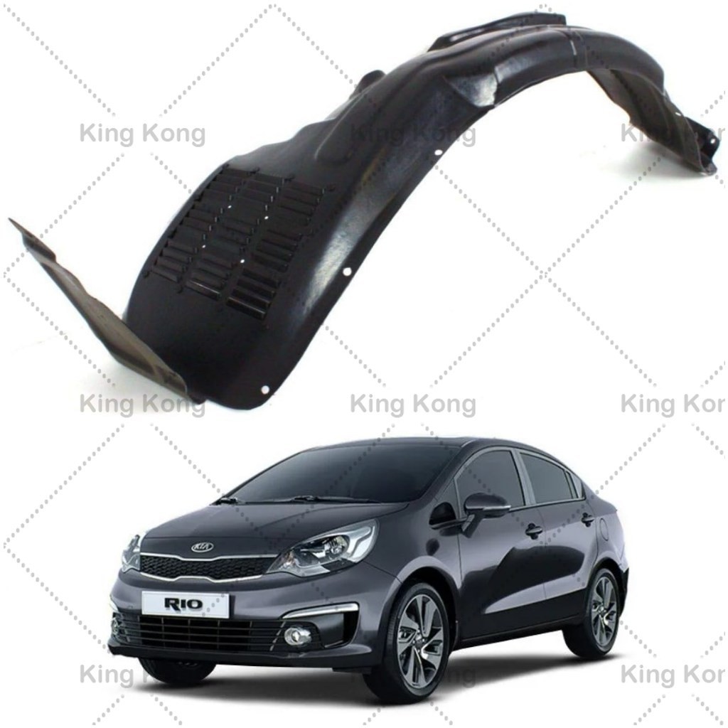 Car front fender liner for Kia Rio 2015 2016 2017 car front wheel ...