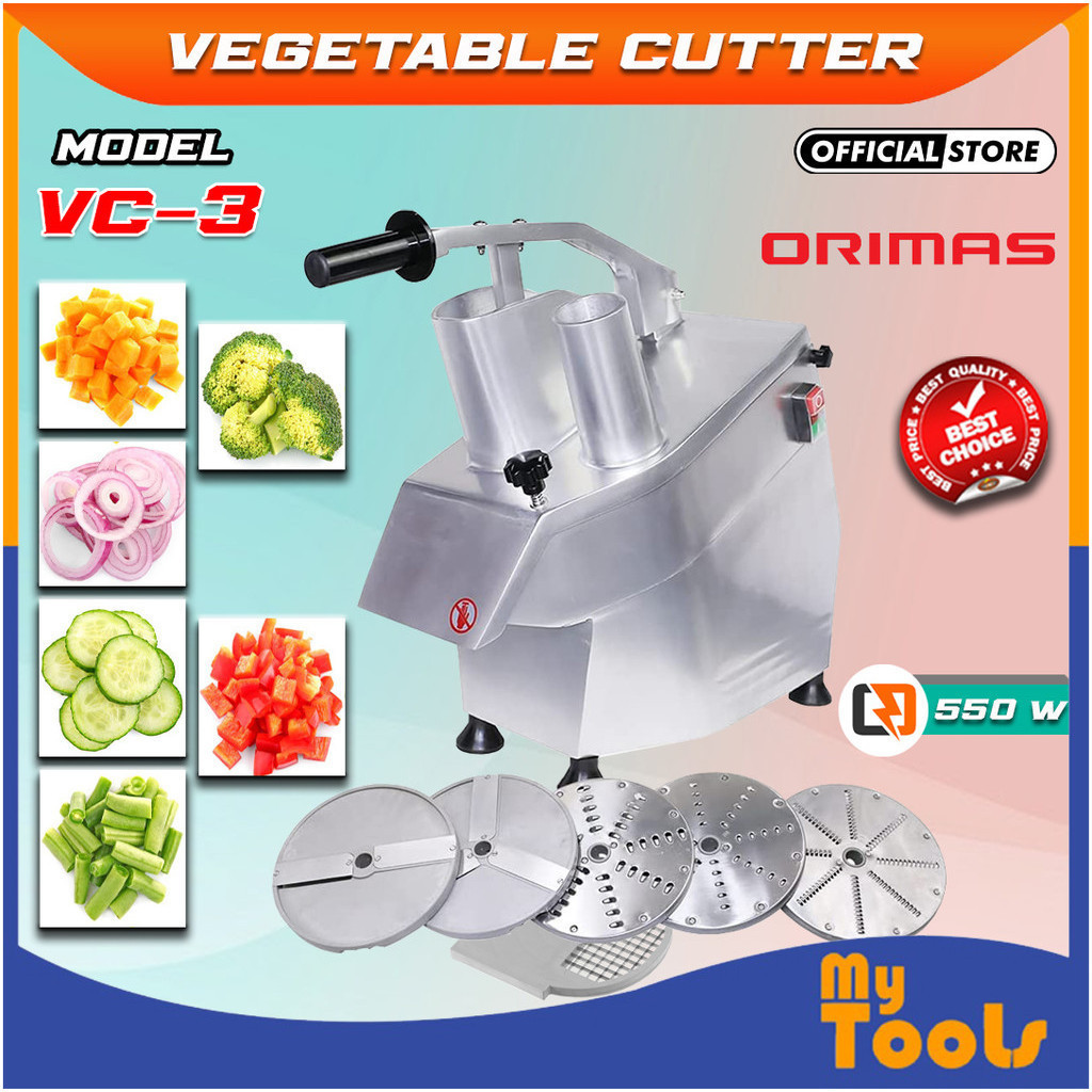Mytools ORIMAS Vegetable Cutter VC-3 | Stainless Steel | 550 W | 26 KG ...