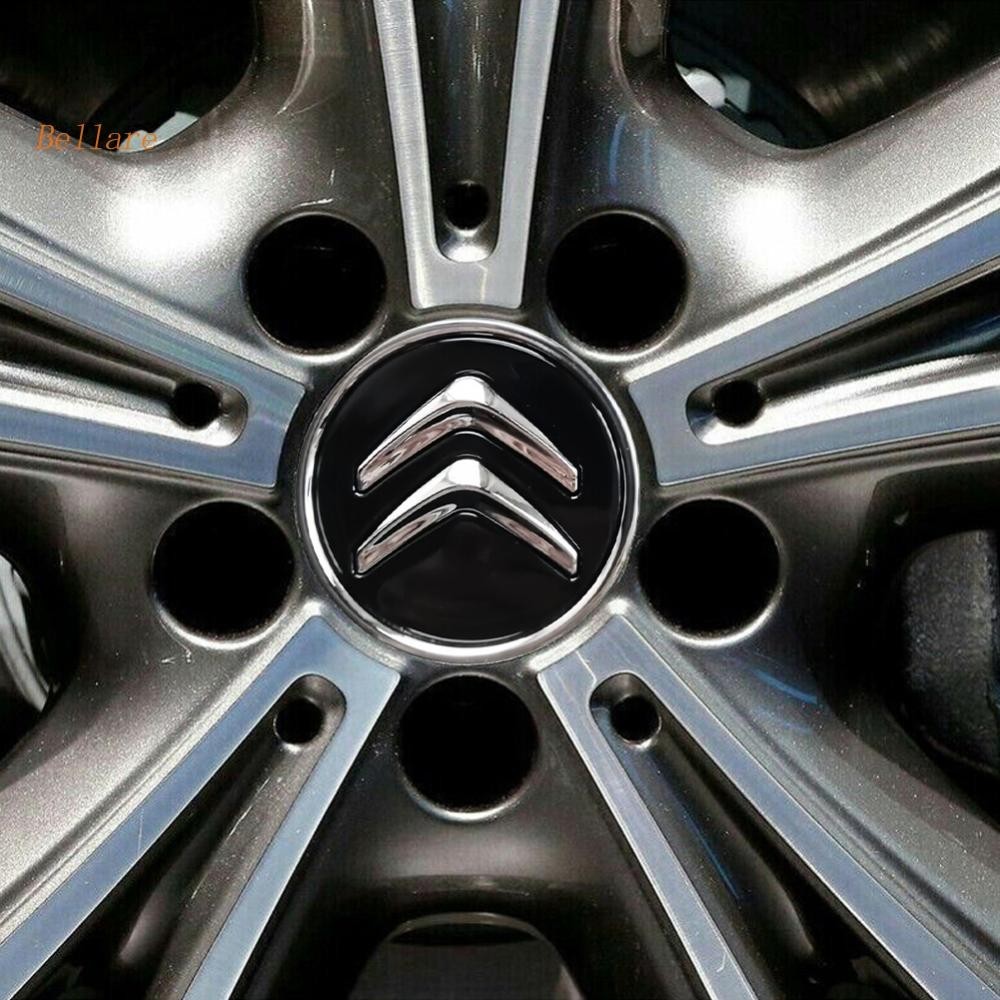 [Bellare.my] 4Pcs Wheel Centre Hub Caps Alloy 60MM Black for Citroen C1 ...