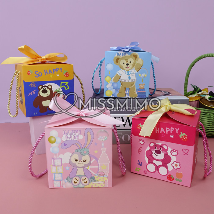 Birthday Gift Box Lotso Goodie Bag Rope Hamper Snack Birthday Gift Box ...