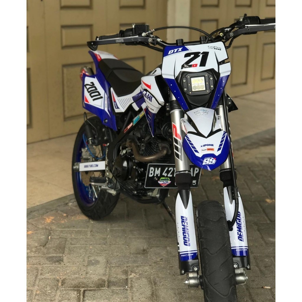 Decal/sticker DTRACKER-CRF150L-klx BF-klx gordon-wr155 Etc. full body ...