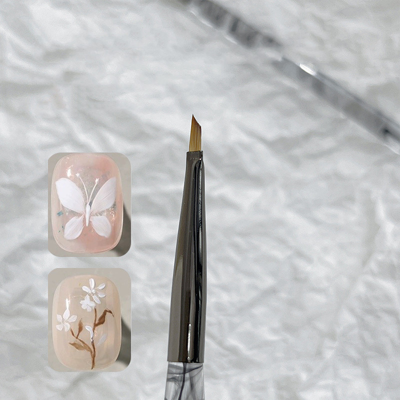 Manicure Triangle Pen Paint Stroke Butterfly Triangle Manicure Stroke ...