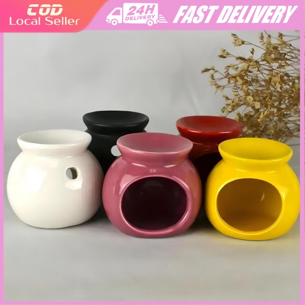 Mini Candle Burner Incense Oil Burner Wax Melt Living Room Home Decor ...