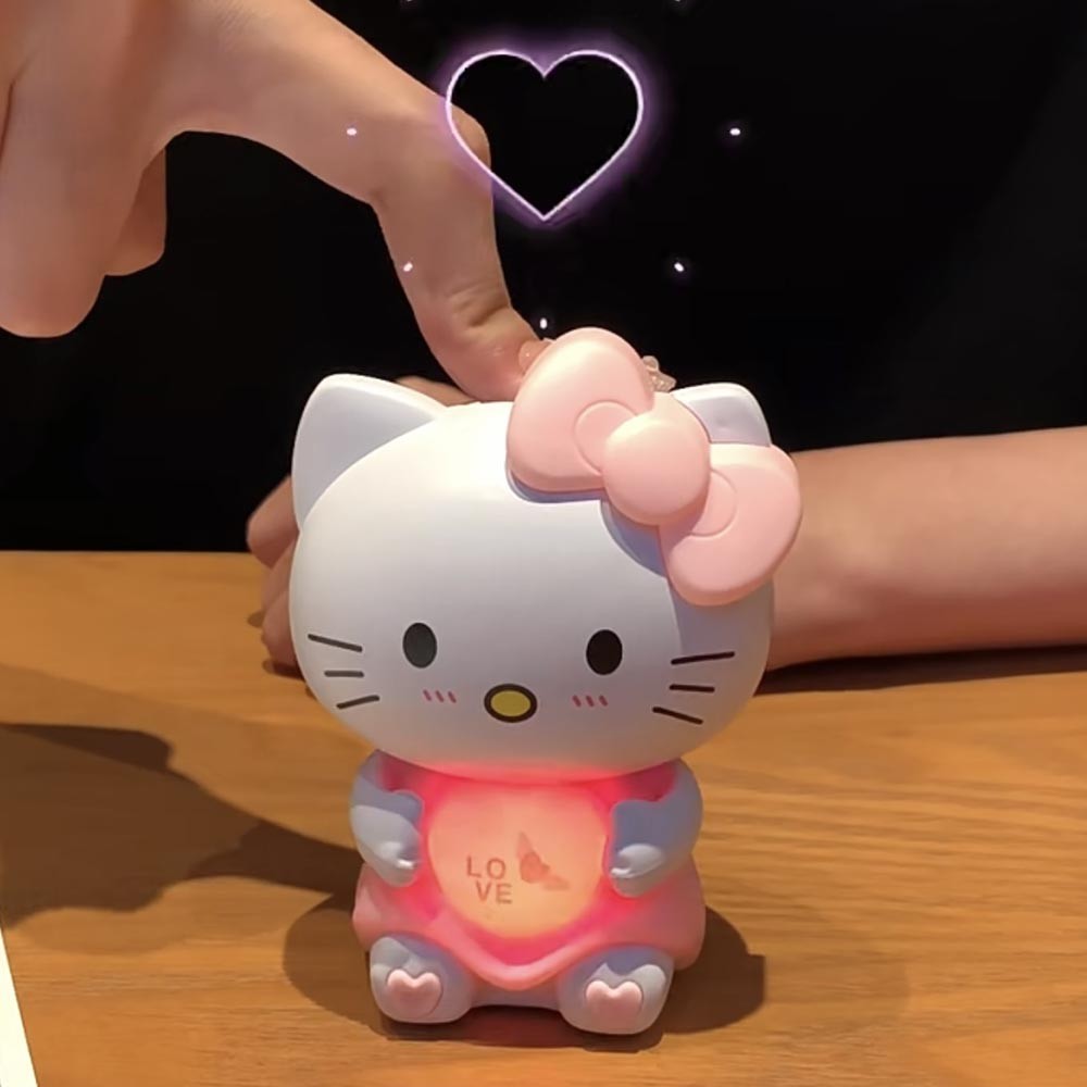 Hello Kitty LED Sound Doll Sanrio Cinnamoroll My Melody Kuromi Say I ...