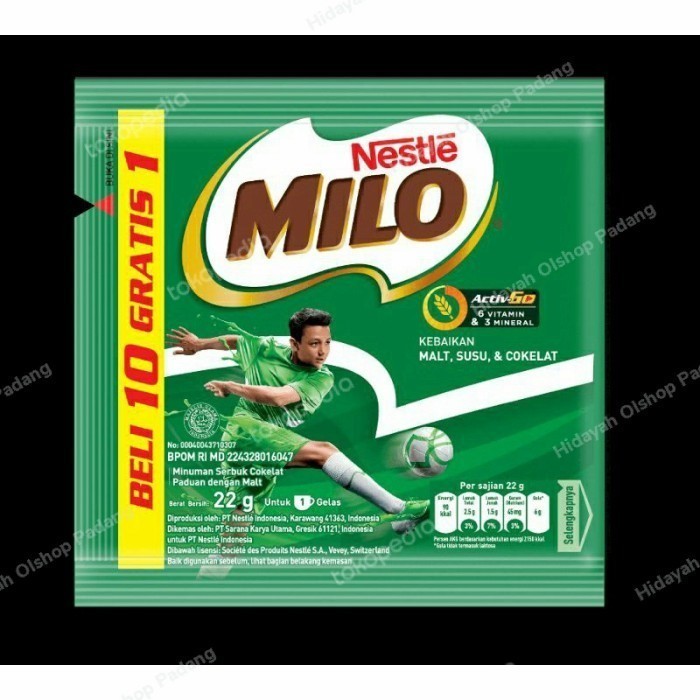 Milo Sachet 22gr Contents 10pcs | Shopee Malaysia