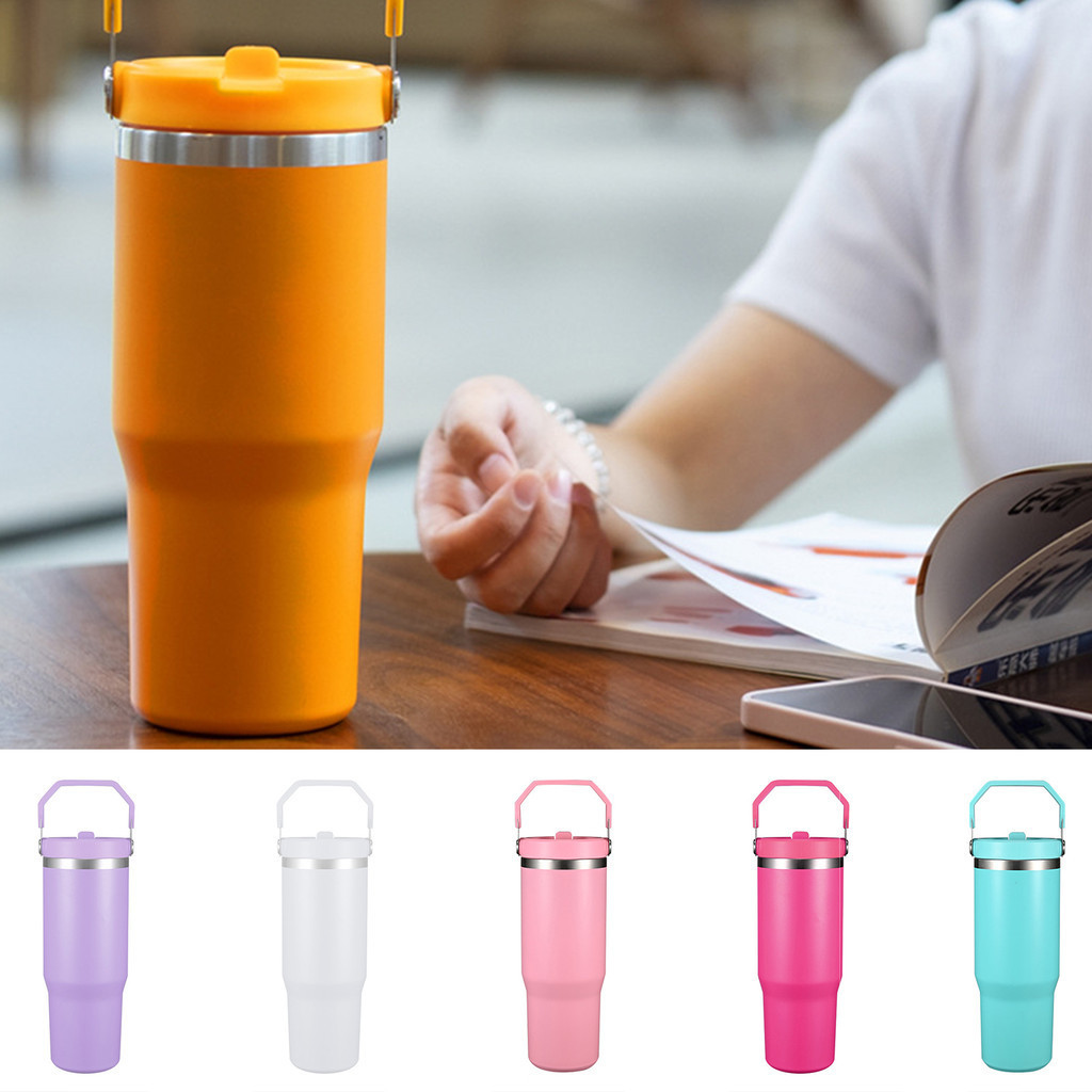 HG 900ML Stainless Steel Thermos Cup Coffee Drink Vacuum Flasks Travel ...
