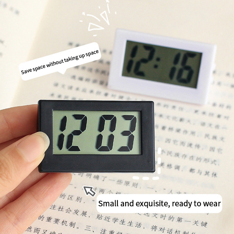 Mini Digital Clock Table Alarm Clock Portable Clock With Battery ...