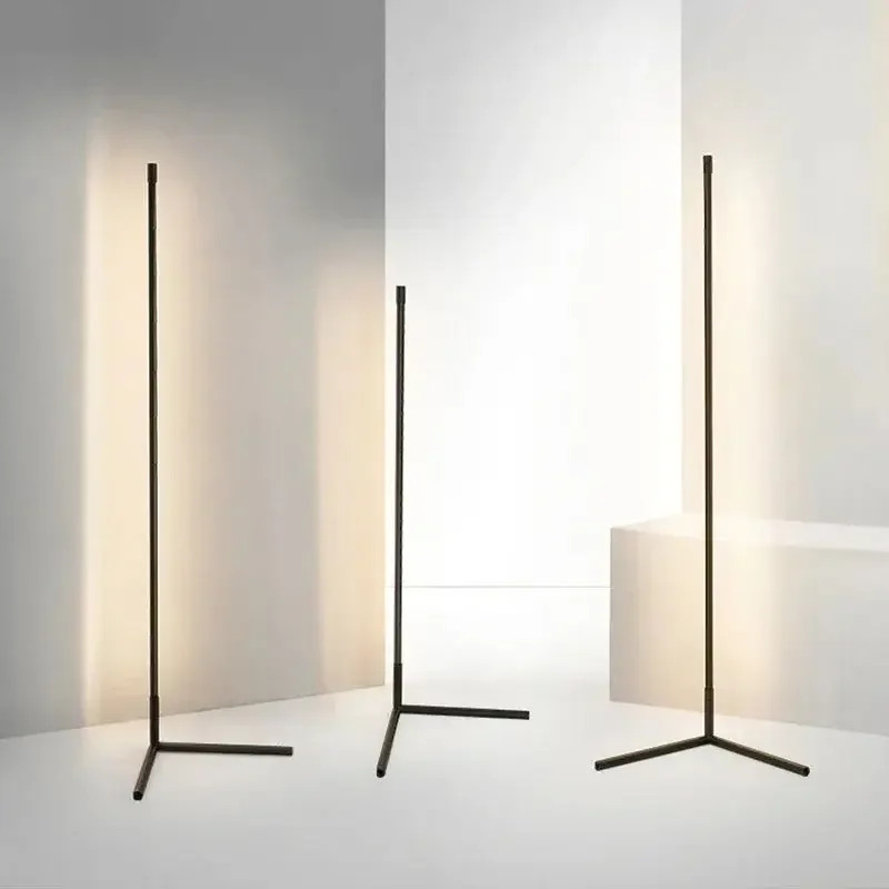 Modern Corner Floor Lamp LED minimalist Atmosphere Lamps Living Room ...