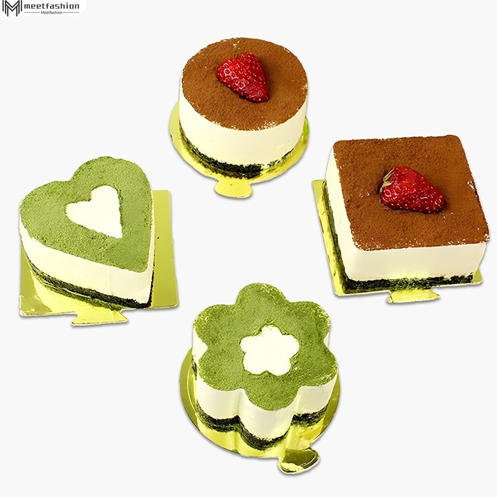 Stainless Steel DIY Cake Mold Easy to Use and Demould with Pusher ...